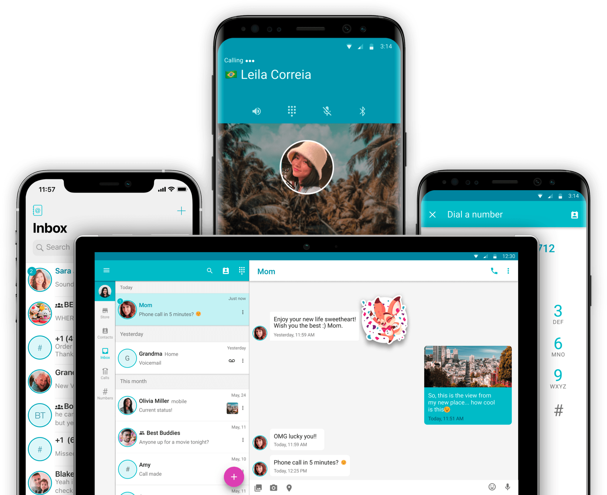 TextMe Up - Finally smart numbers for smartphones