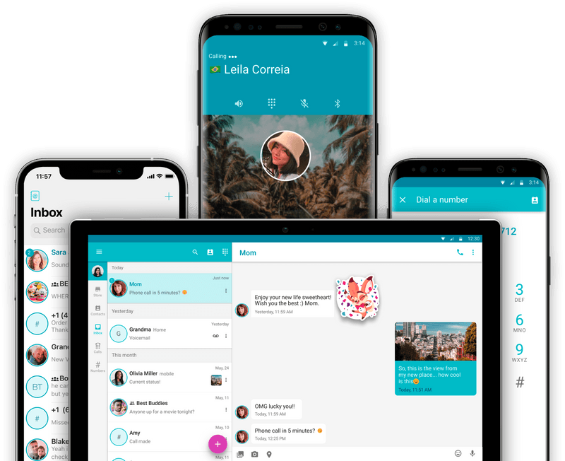 TextMe Up - Finally smart numbers for smartphones